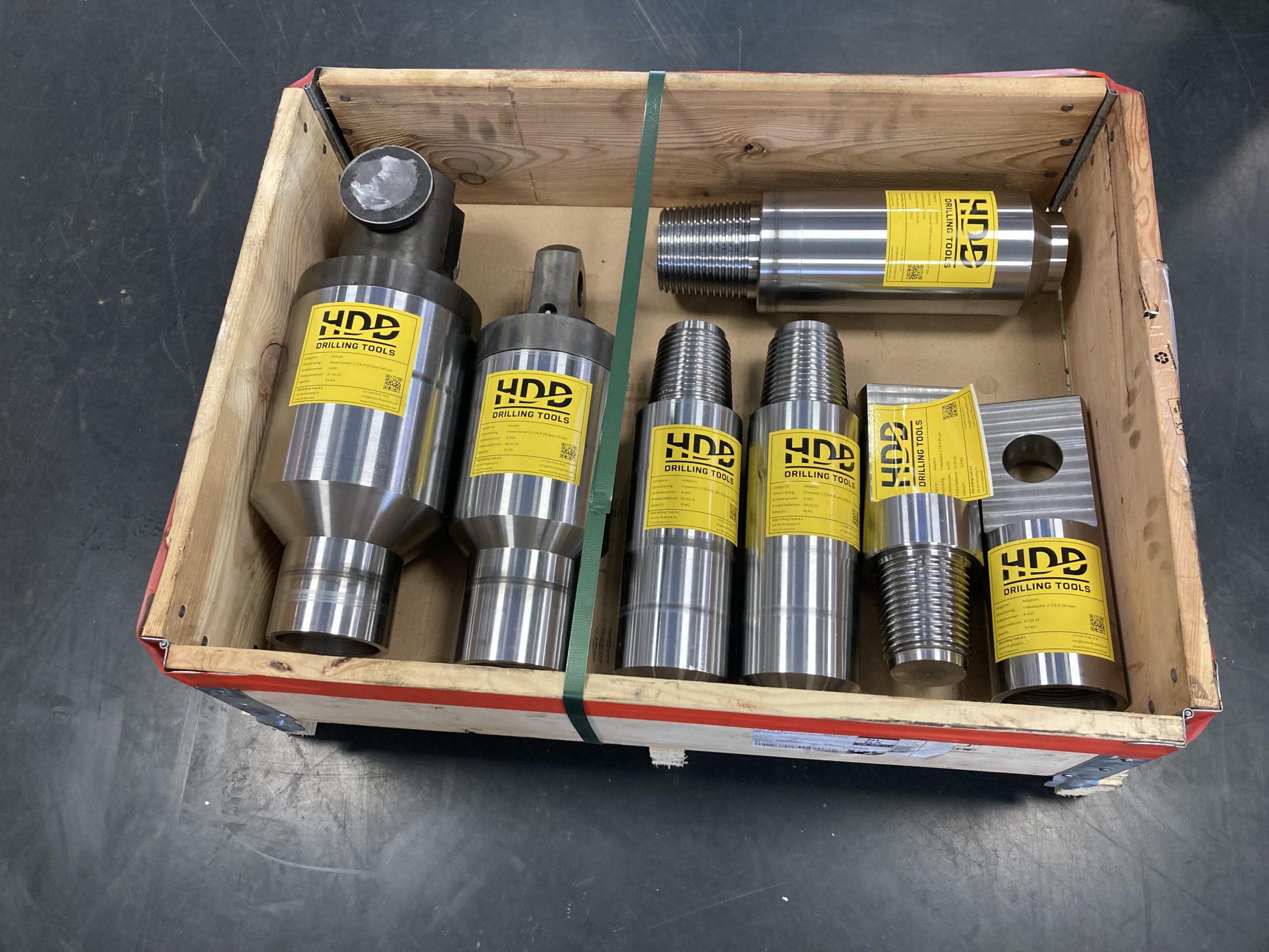 Supply of adapters and reamers for HDD operations l Netherlands - HDD ...